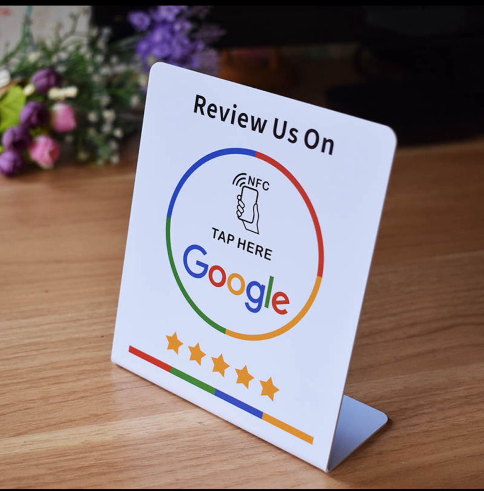 NFC Google Review Stand – Review Tap