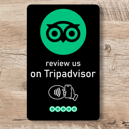 Tripadvisor NFC Cards – Review Tap