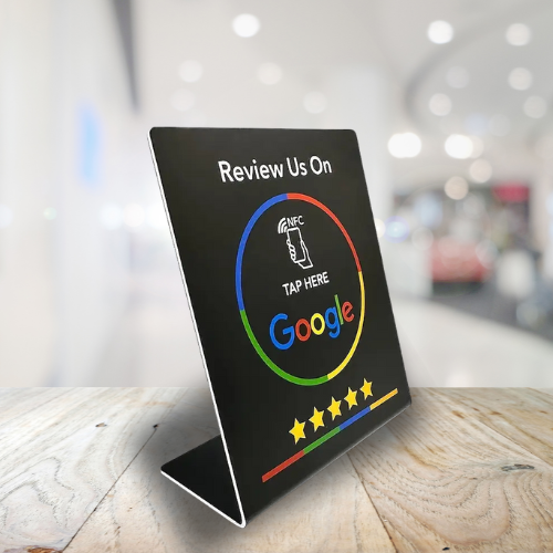 NFC Google Review Stand – Review Tap